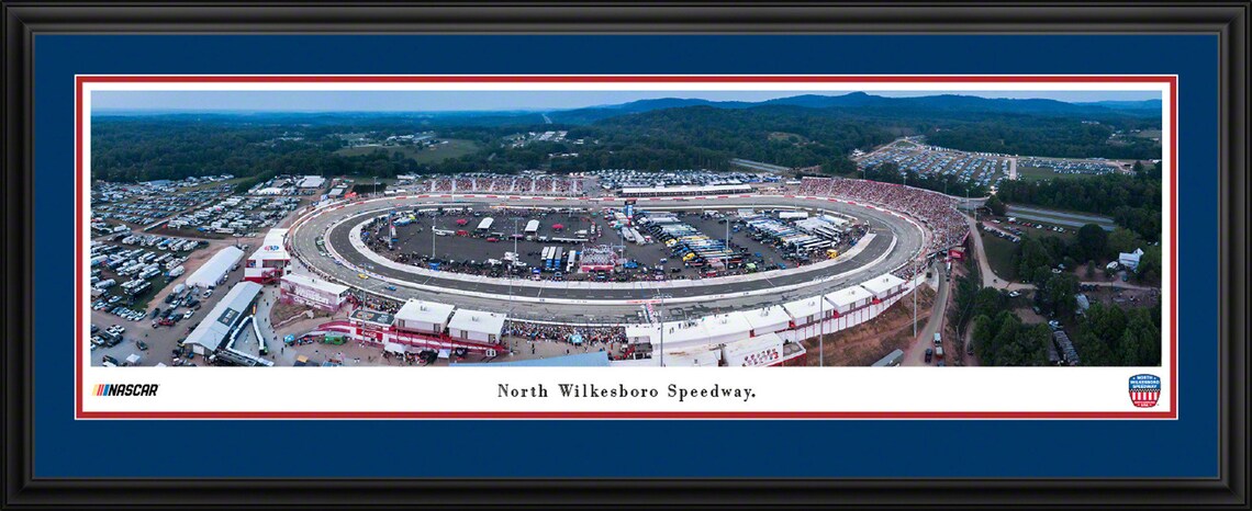 NASCAR North Wilkesboro Speedway Panorama I Aerial Track Panoramic ...