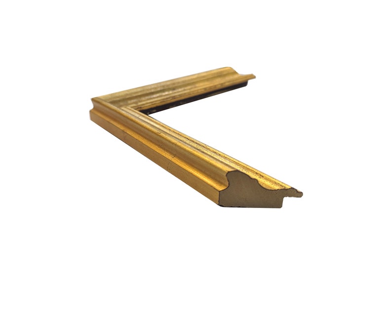 Custom Picture Frame | 1W Traditional Gold | Custom Size Framing Great ...