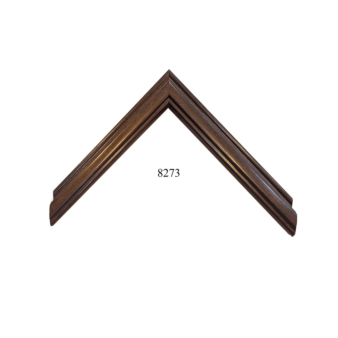Custom Frame | 1" Wood Dark Brown | Great for Artwork & Photos (8273 ...