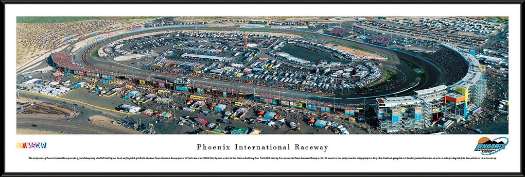 NASCAR Phoenix Speedway Panorama | Framed Panoramic Photo PIR1 - Etsy