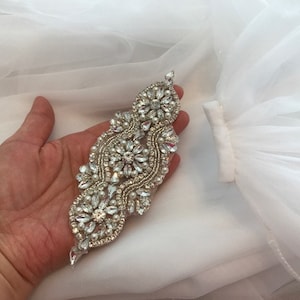 BLACK Bridal Cape Veil, Wedding Cape W/ Rhinestone Appliques on ...