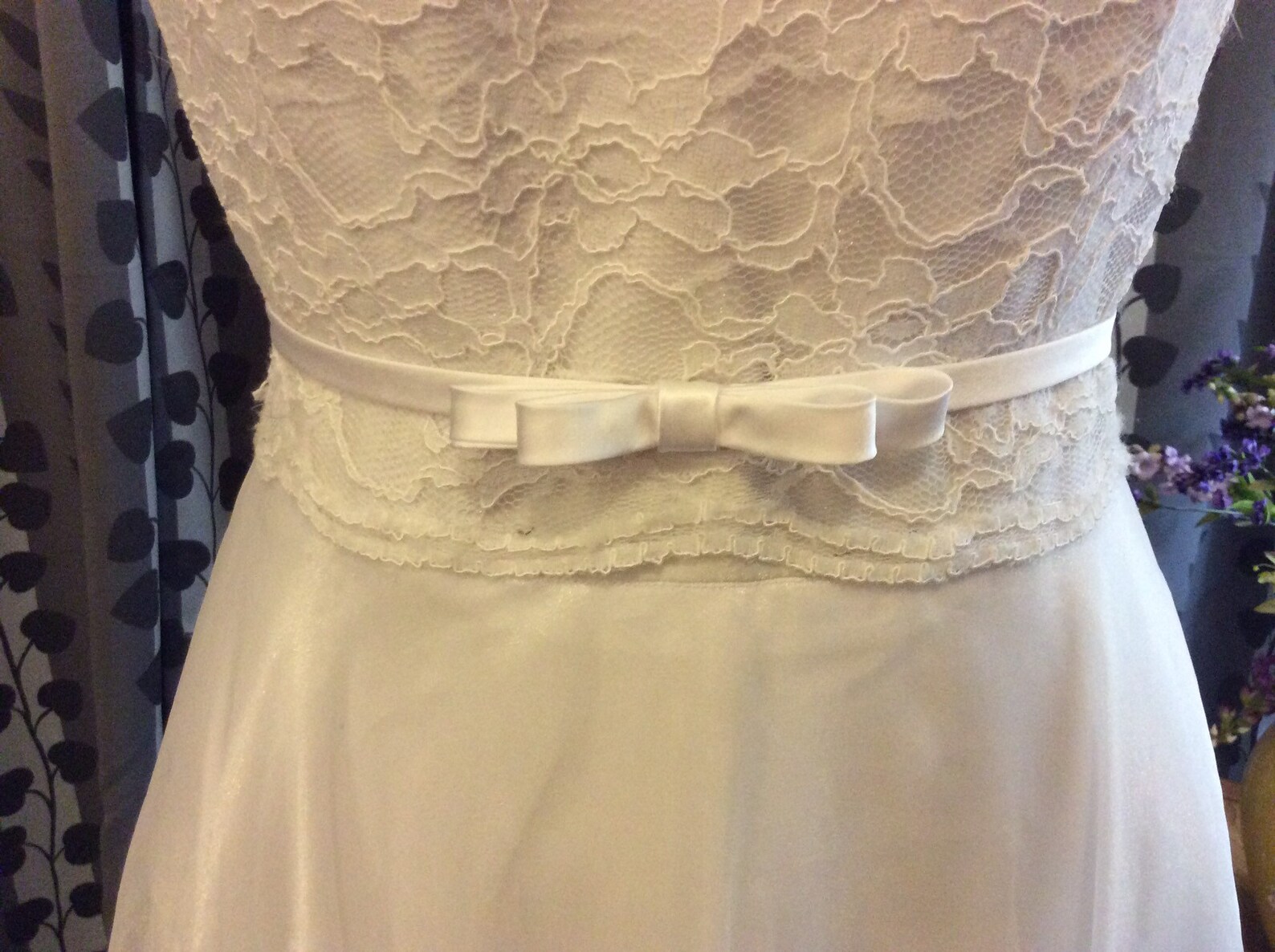 Bridal Satin Fitted Belt Skinny 1.2 Cm Width__ Satin | Etsy