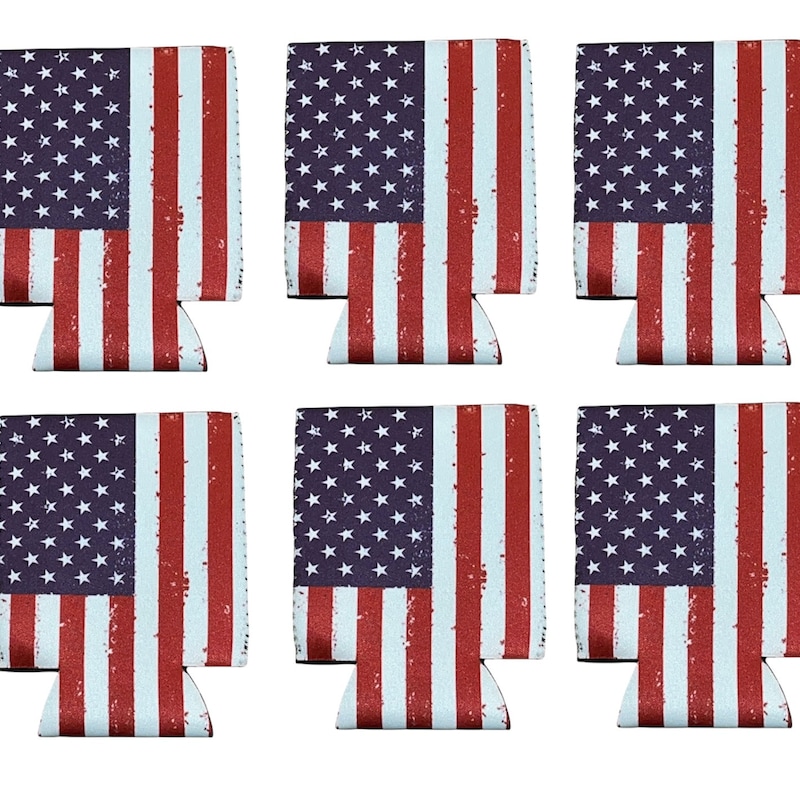 Usa Can Flag Cooler - Etsy