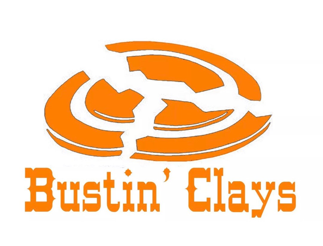 Bustin Clays Shooting USA America Decal Sticker for Car Truck Cup ...