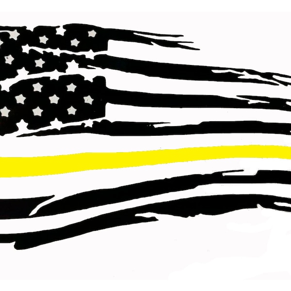 Thin Gold Line Decal - Etsy