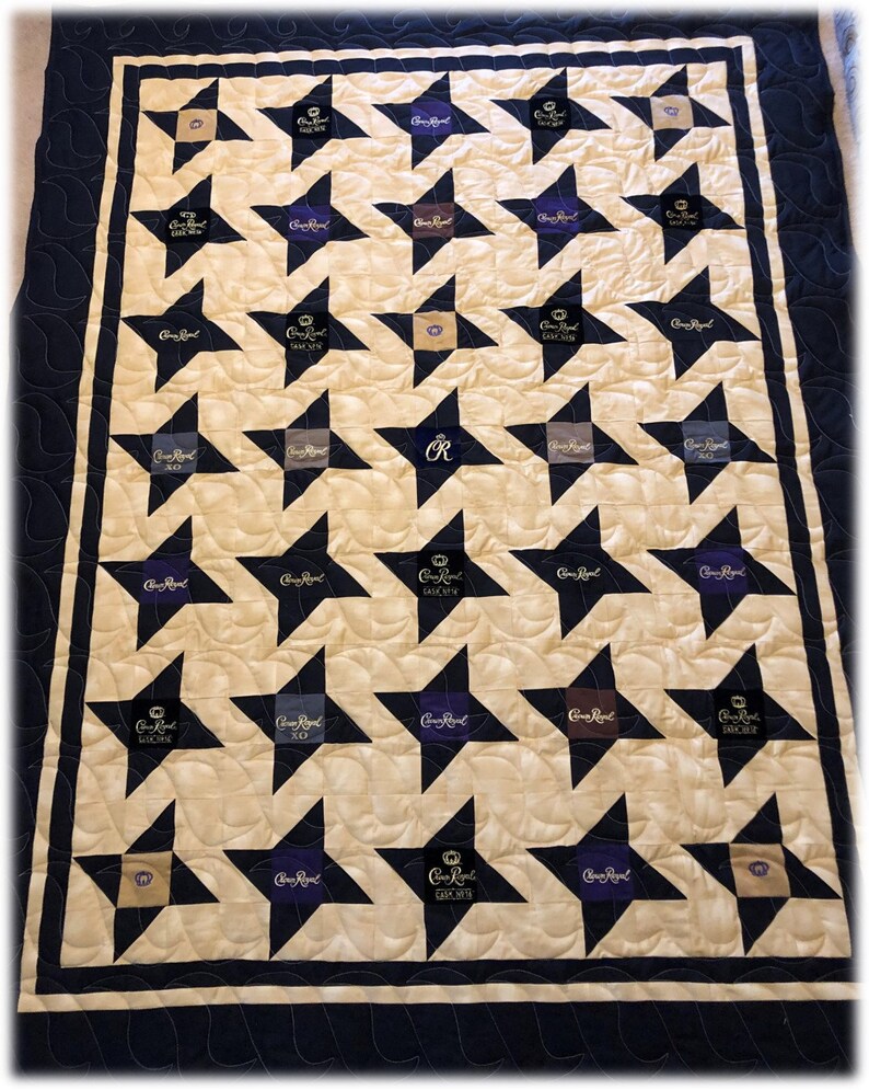 Crown Royal Quilt | Etsy