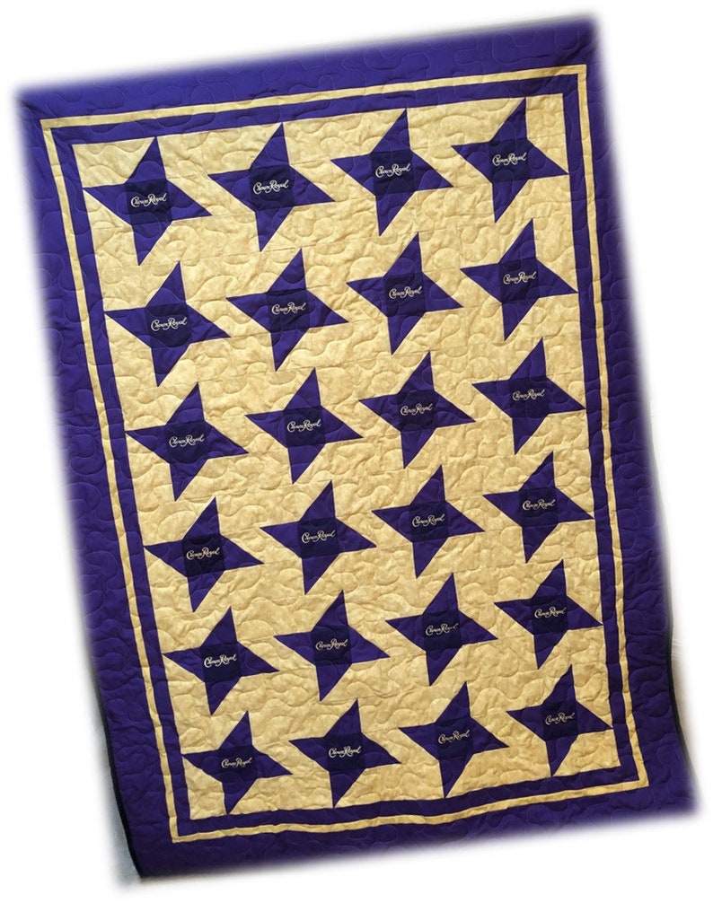 Crown Royal Quilt - Etsy
