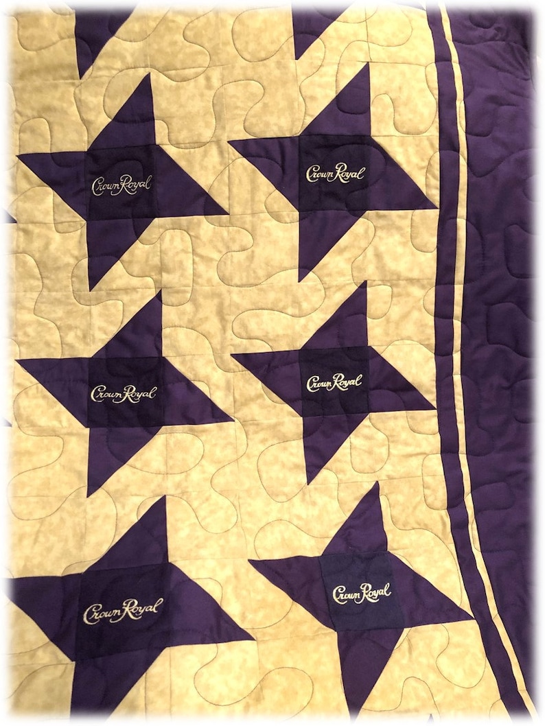 Crown Royal Quilt - Etsy