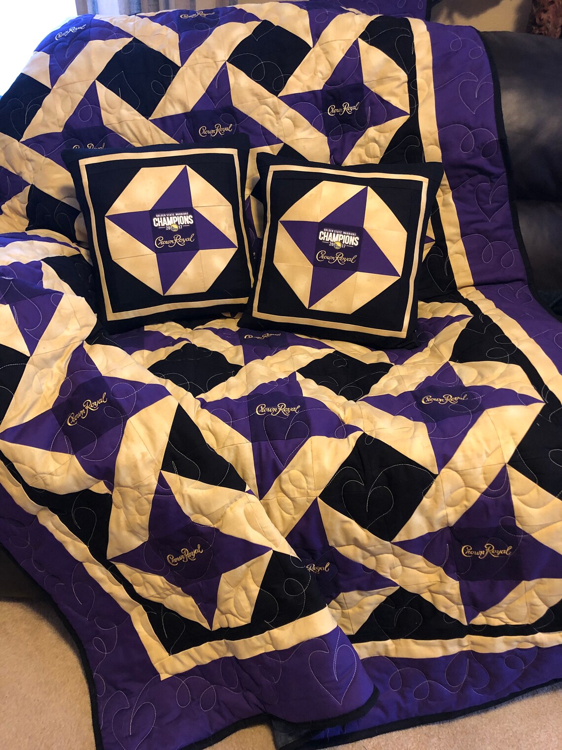 Crown Royal Quilt - Etsy