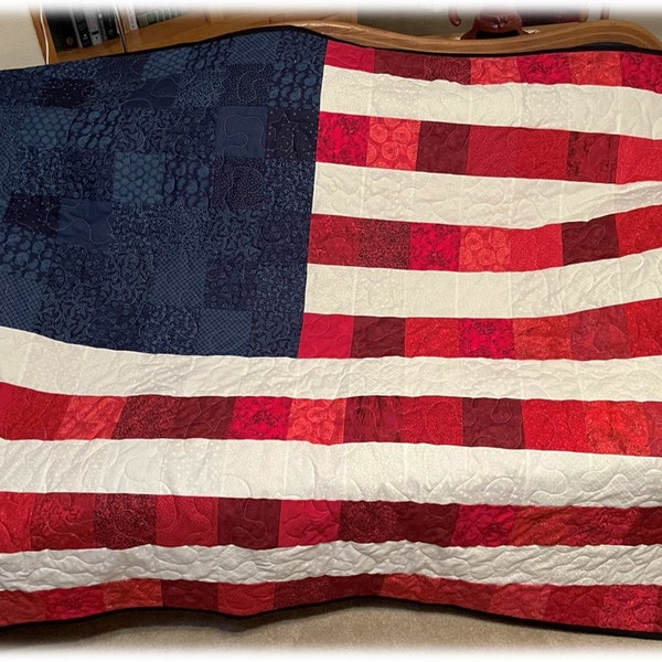 Flag Quilt - Etsy