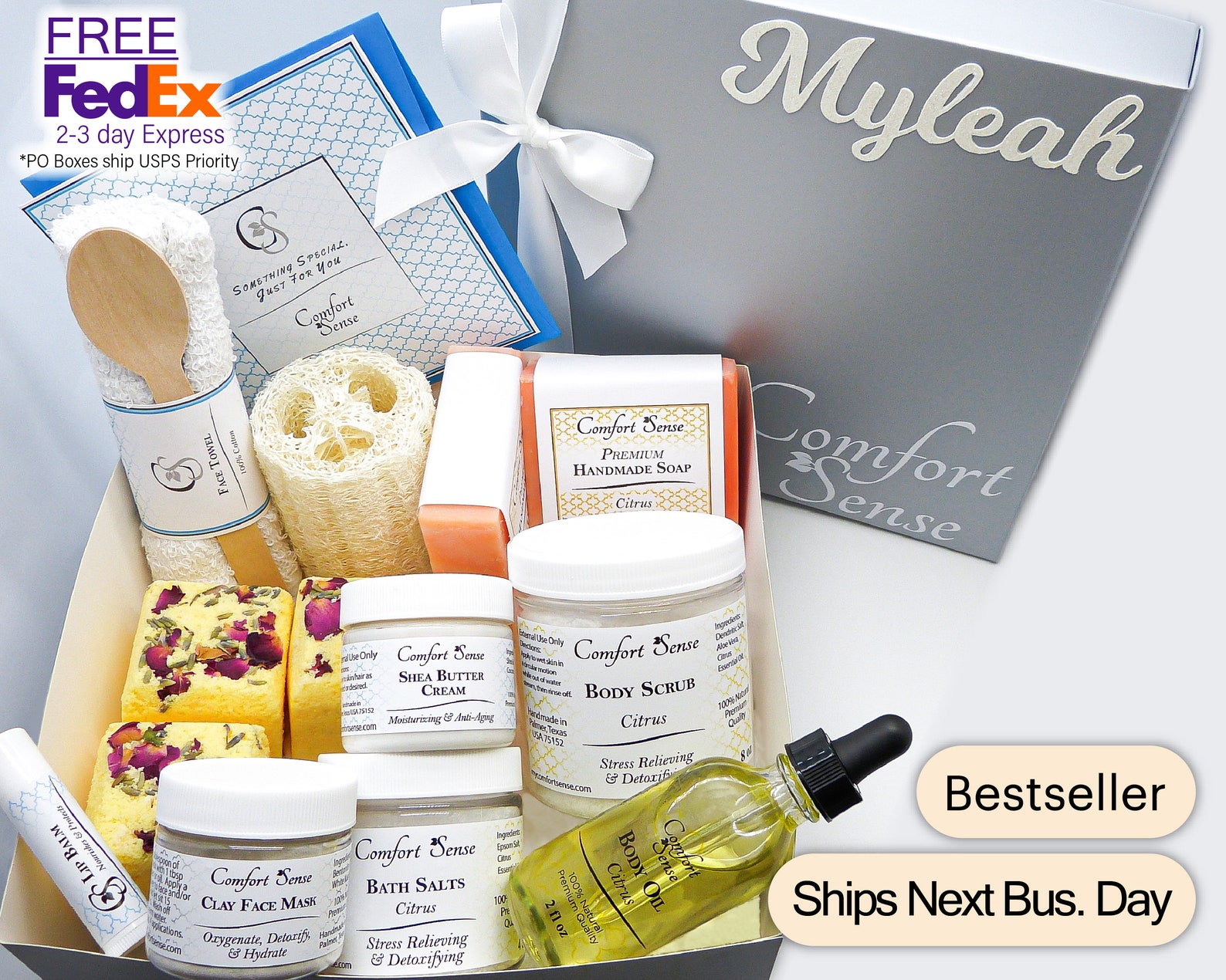 Spa Gift Set, Spa Gift for Women, Spa Gift Basket, Spa Gift Box ...