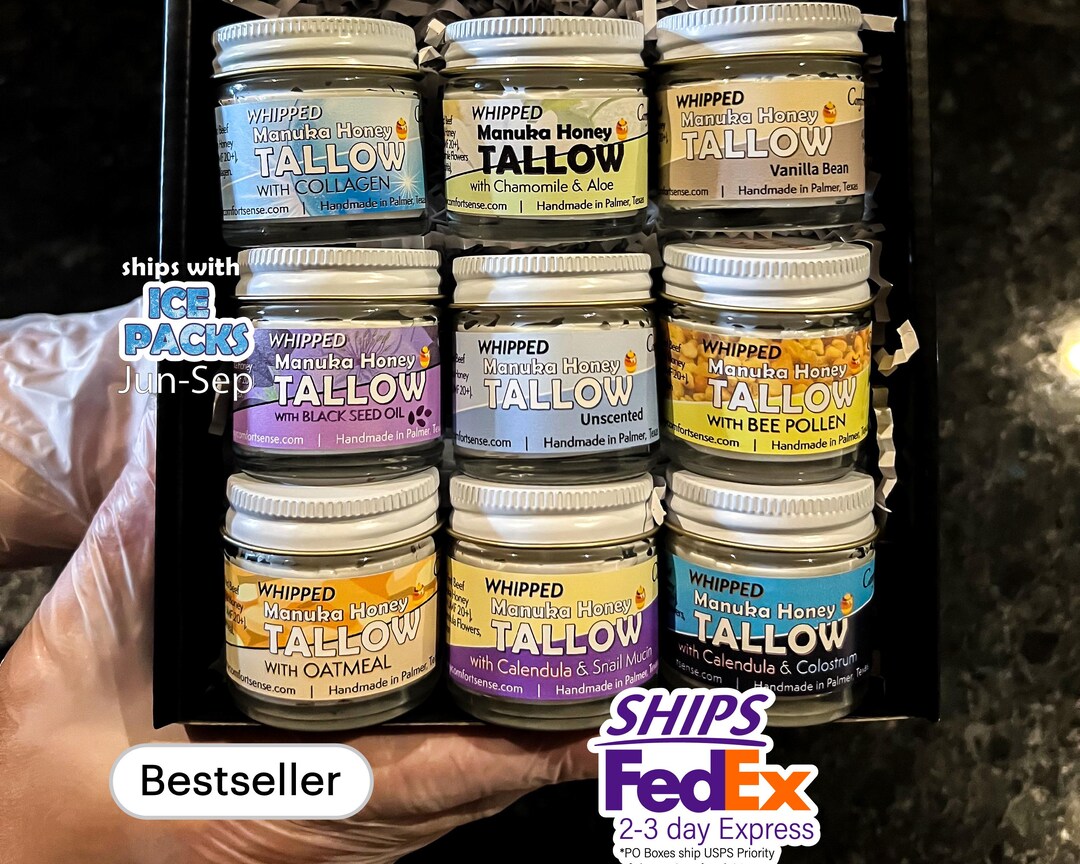 Mothers Day Gift, Sampler/gift Box of Manuka Honey & Beef Whipped ...