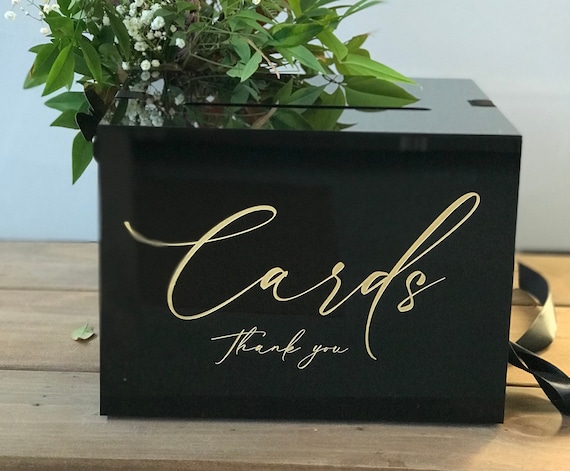Wedding card box black 60 photos - Astyledwedding.com