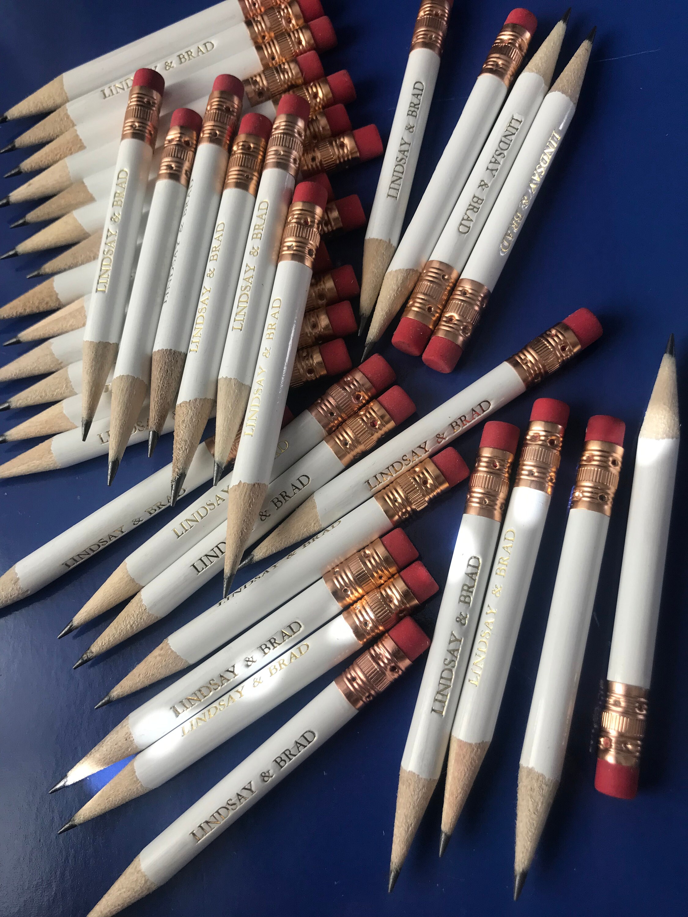 Custom Pencils 1 Line Only Personalized Pencils Gift - Etsy