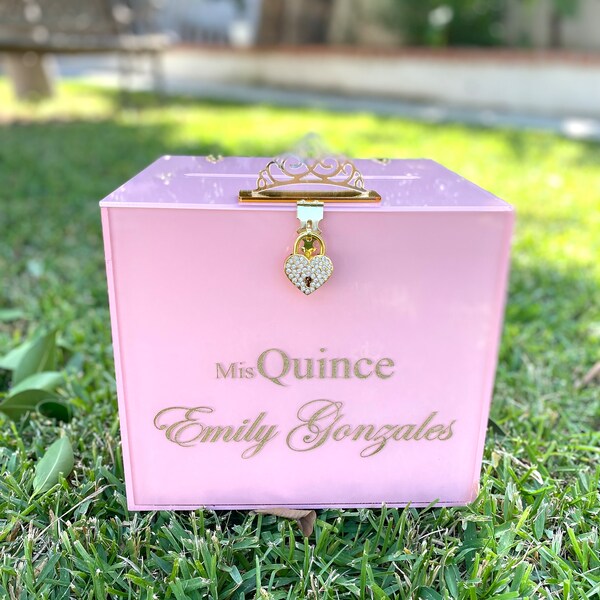Quinceanera Card Box - Etsy
