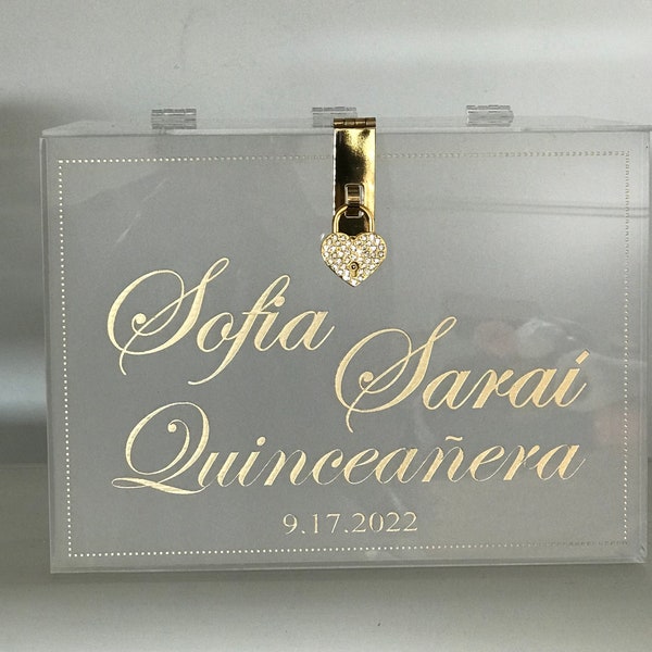 Quinceanera Card Box - Etsy