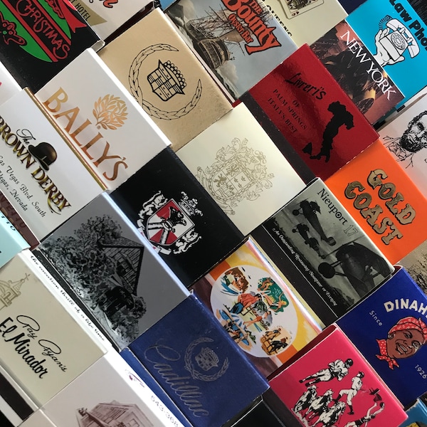 Vintage Matchbooks - Etsy