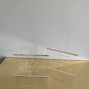 Modern Acrylic Cake Topper/personalized Cake Topper/ Engraved Cake ...