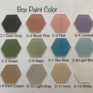 3D Wedding Card Box With Slot /acrylic Colored Personalized Card Box ...