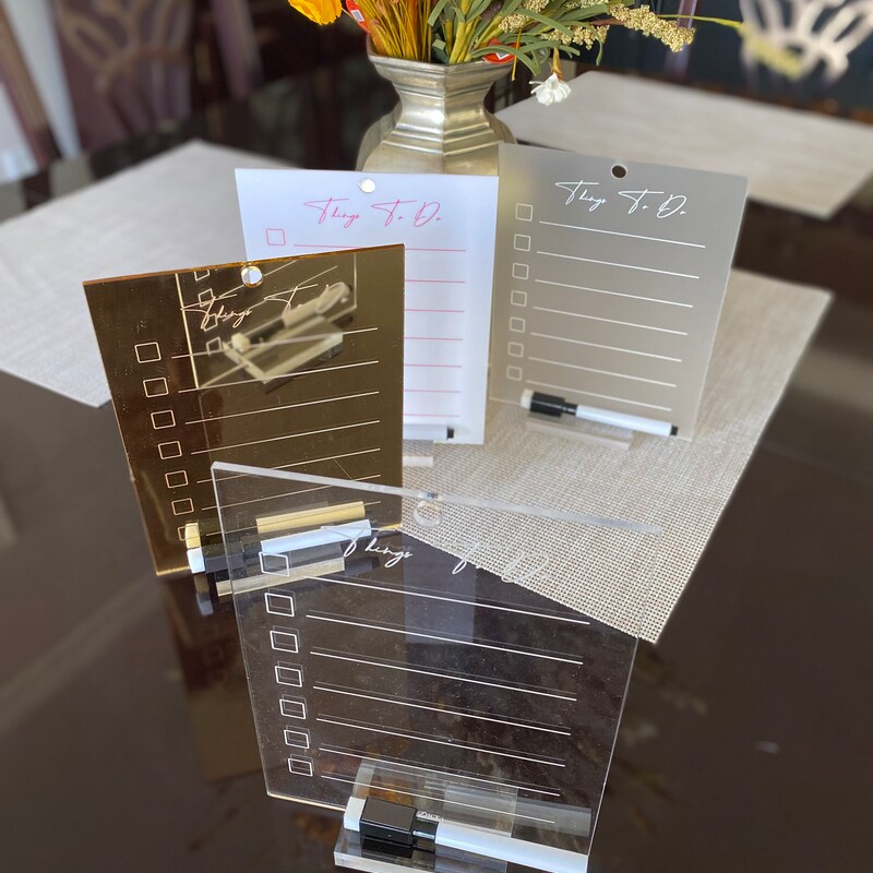 Erasable to Do List - Etsy