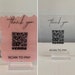 3D Scannable QR Code Thank You Scan to Pay Retail Acrylic Sign ...