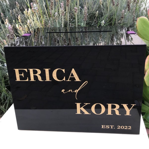 Custom Made Card Box - Etsy