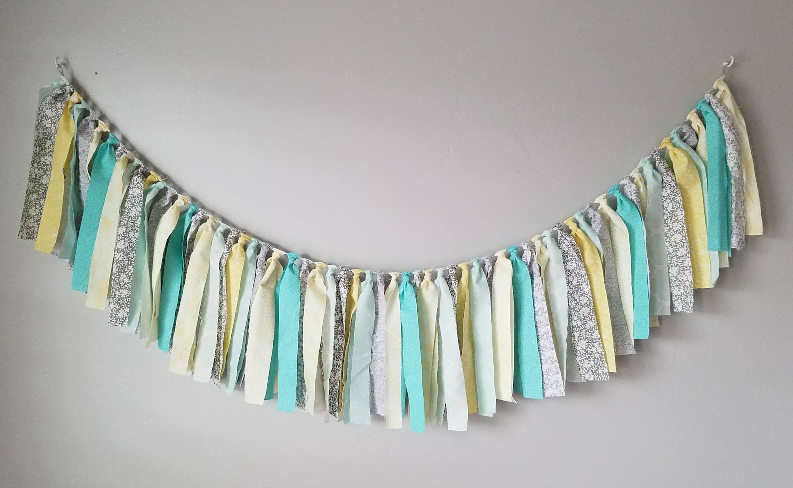 MADE TO ORDER Fabric Tassel Garland Tassel Banner Pick | Etsy
