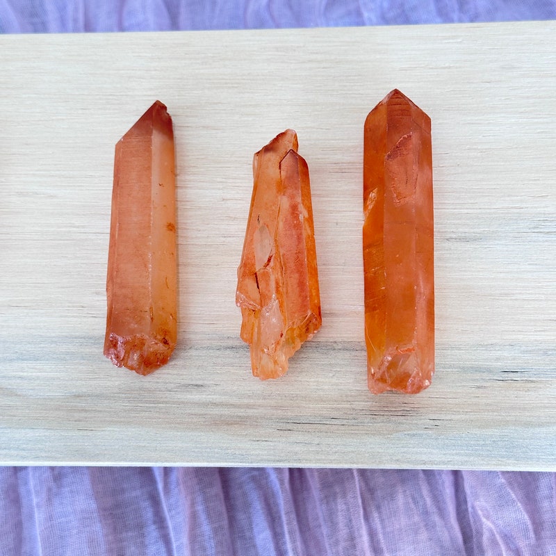 Raw Red Quartz - Etsy