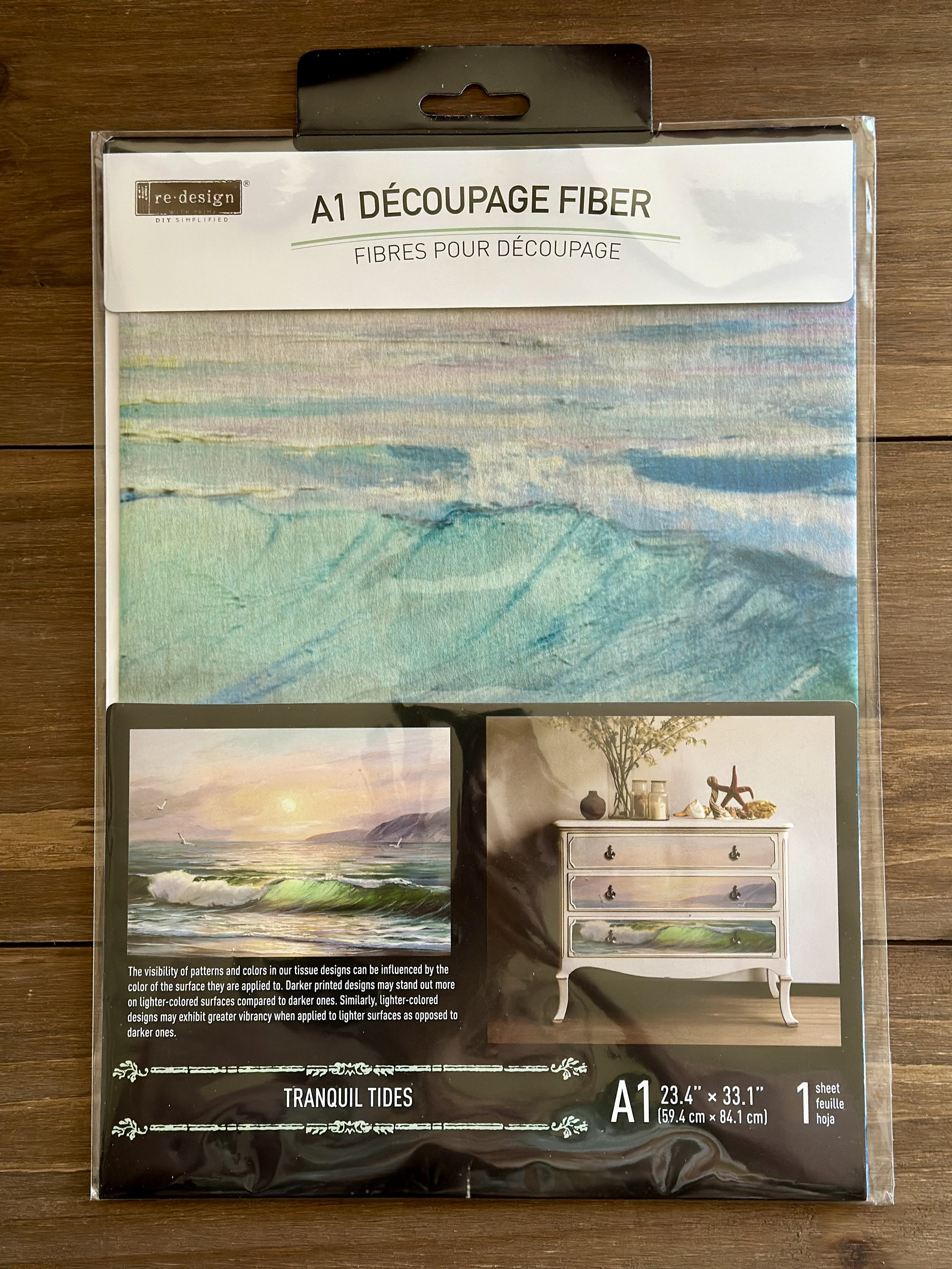 NEW Redesign's "oceans" Collection | Decoupage Fiber Tissue Paper | A1 ...