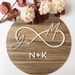 Infinity Plaque Custom Personalised Wood & Acrylic - Etsy
