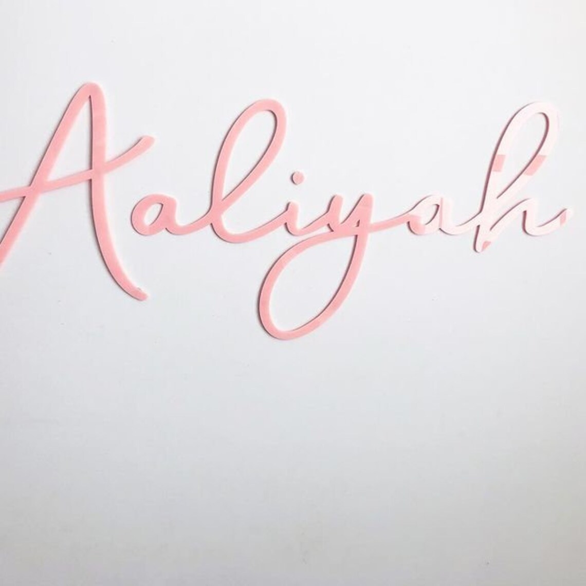 Acrylic Name Sign nursery Baby Decor Baby Name Sign Event - Etsy