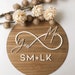 Infinity Plaque Custom Personalised Wood & Acrylic - Etsy