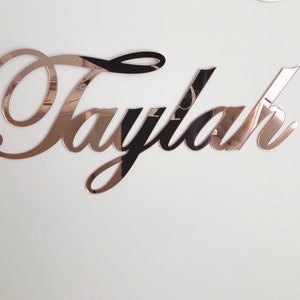 Acrylic Name Sign Nursery Baby Decor Baby Name Sign Event | Etsy