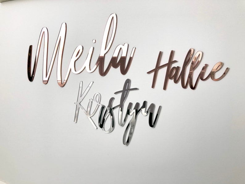 Acrylic Name Sign nursery Baby Decor Baby Name Sign Event - Etsy