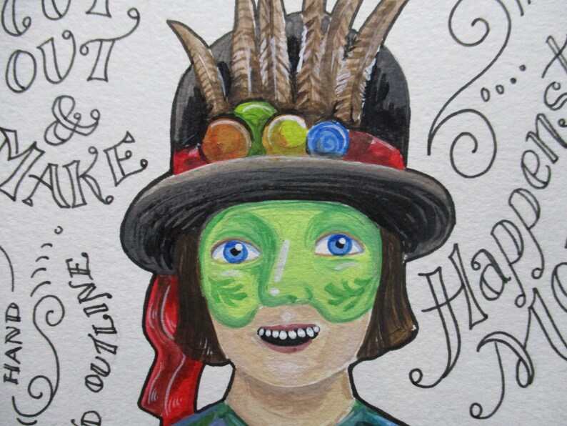 Morris Dancer-paper Doll-printable Articulated Puppet DIY | Etsy UK