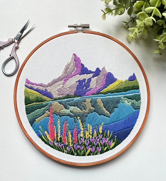 Lake Embroidery Designs