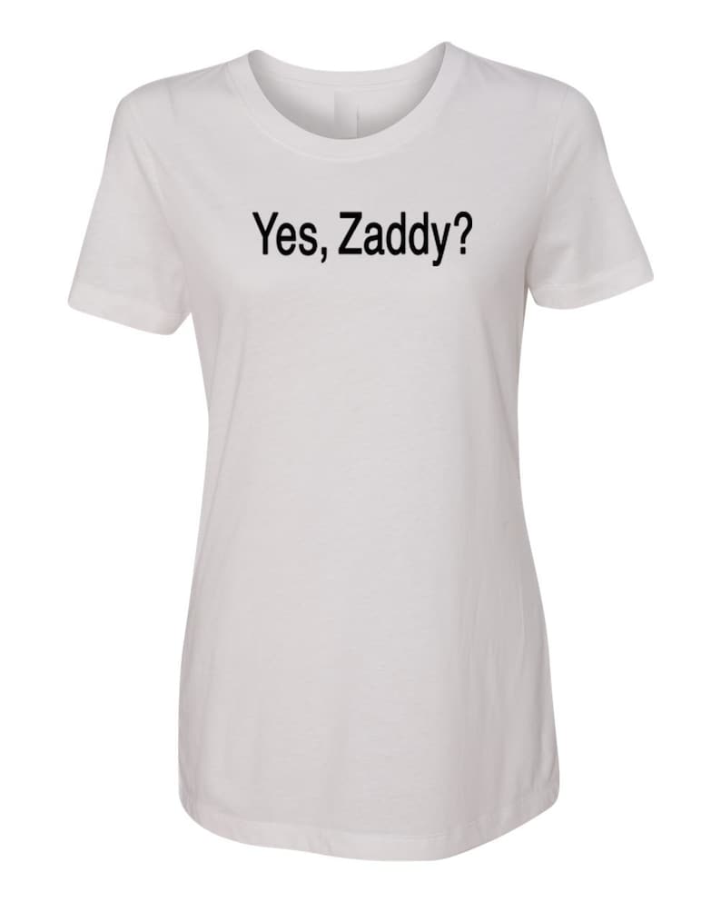 Yes Zaddy Women Unique Graphic Design Tee Women's Gift - Etsy