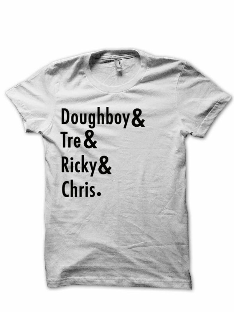 Movie Boyz in the Hood Shirt Doughboy Tre Ricky Chris - Etsy