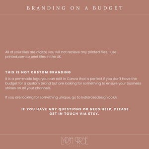 Bright Canva Logo | Colorful Fun Template | Editable Small Business ...