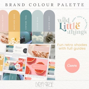 Rainbow Premium Colour Palette | Colour Palette With CMYK, RGB & Hex ...