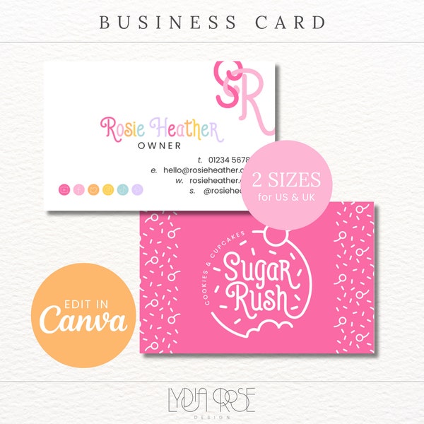 Bakery Business Card - Etsy
