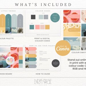 Rainbow Premium Colour Palette | Colour Palette With CMYK, RGB & Hex ...