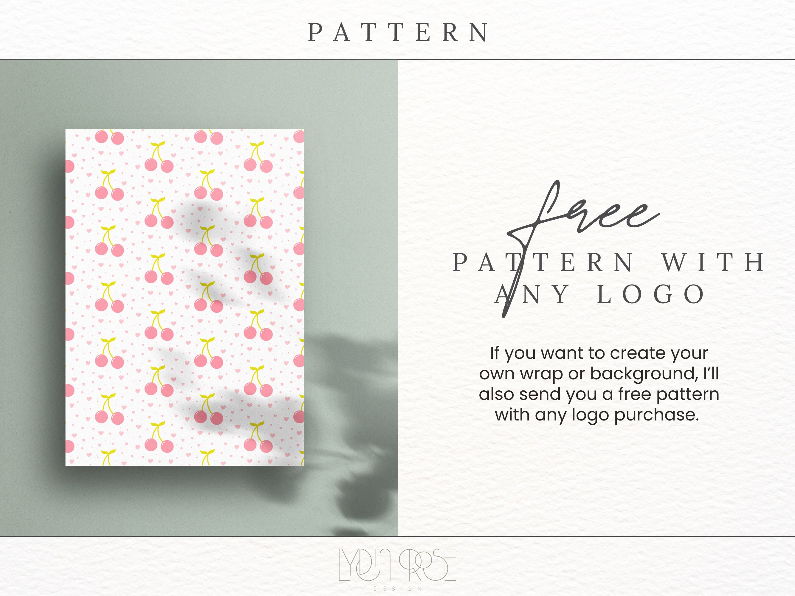 Pre-made Cherry Logo Small Business Logo Design Candy Shop Logo Vintage ...