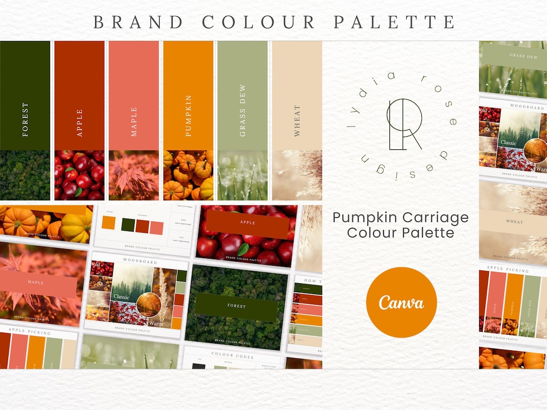 Autumn Premium Colours | Colour Palette With CMYK, RGB & Hex Codes ...