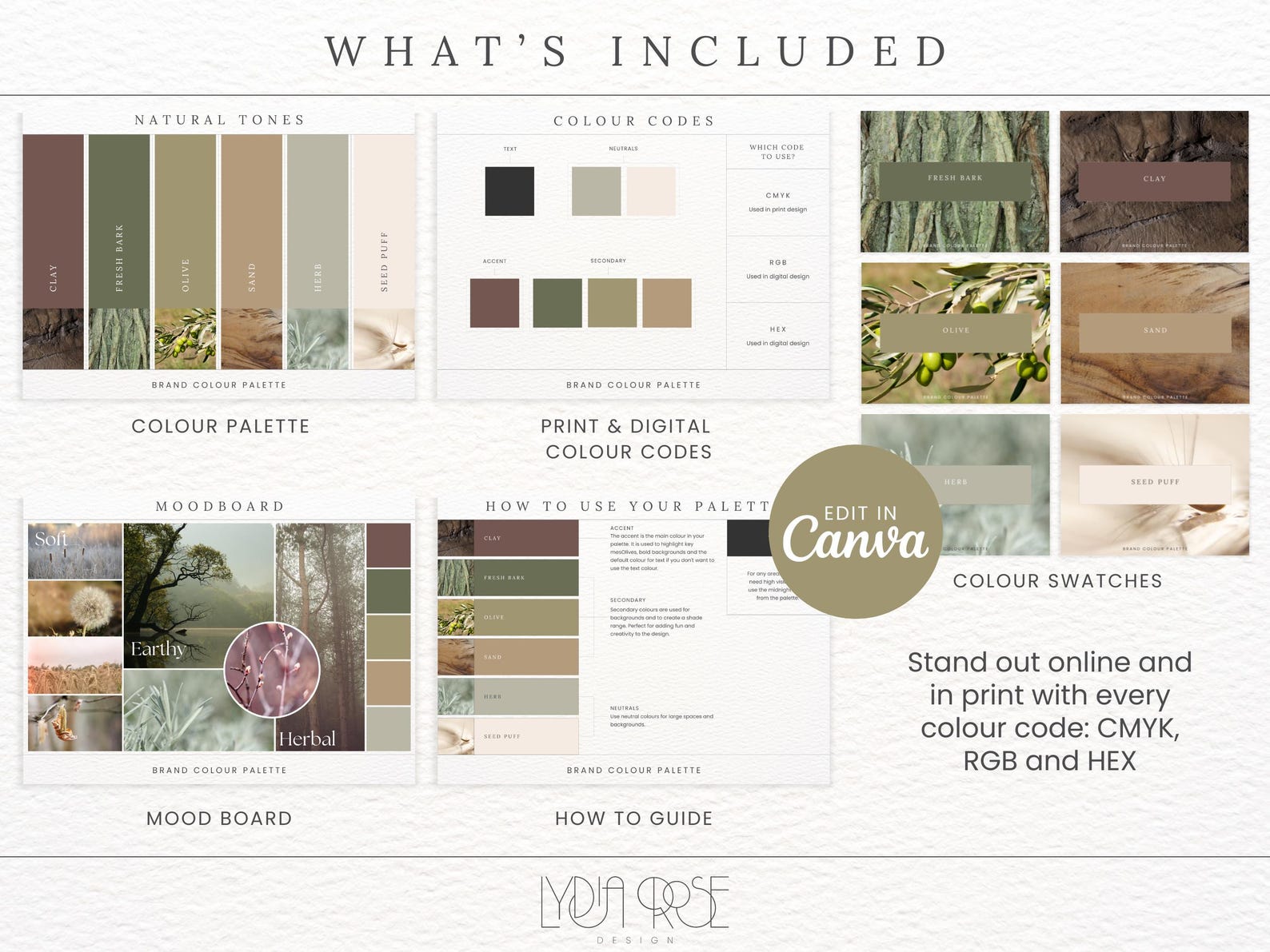Premium Colour Palette | Colour Palette With CMYK, RGB & Hex Codes ...