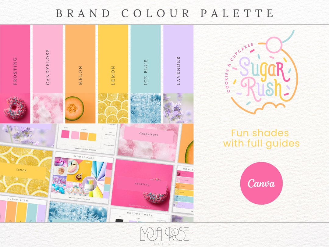 Premium Colour Palette Colour Palette With CMYK RGB & Hex - Etsy