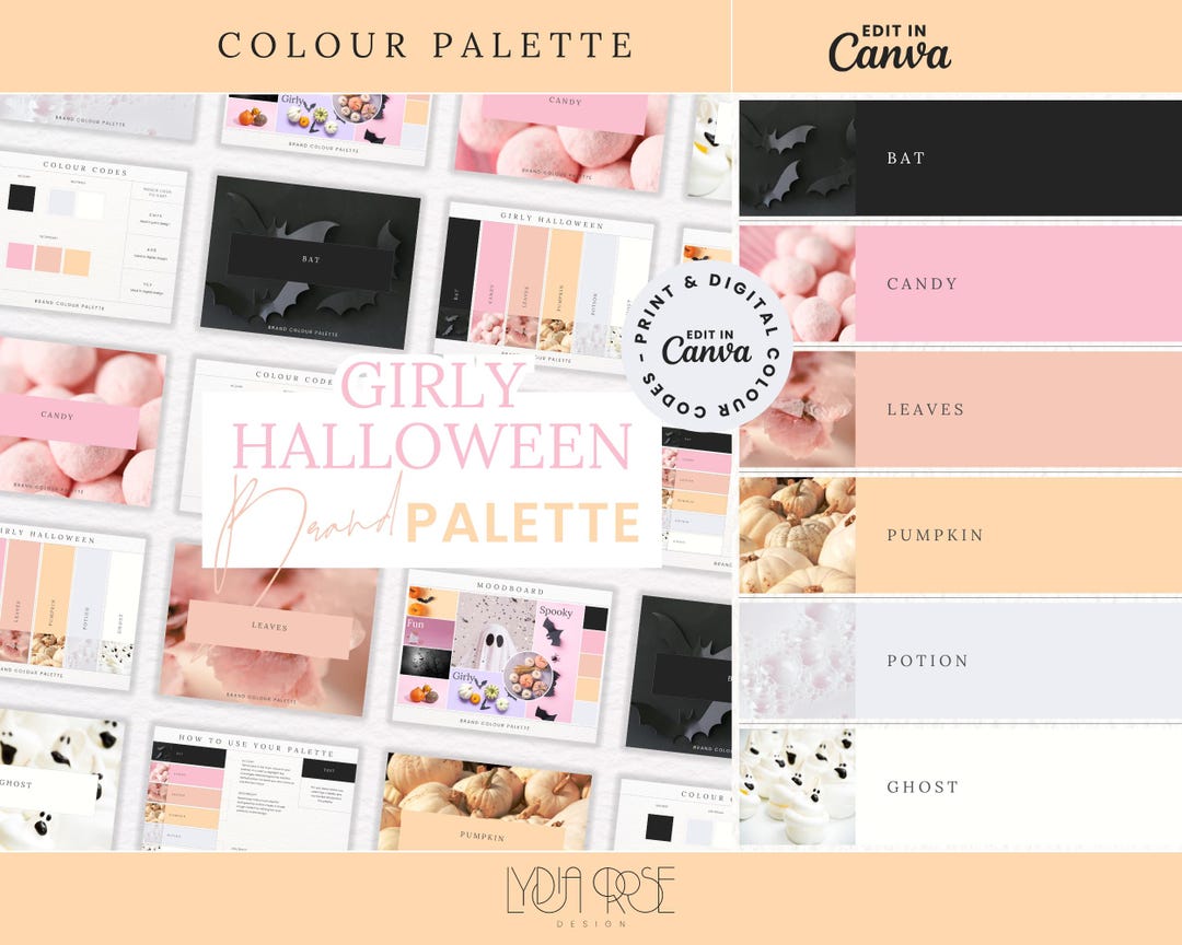 Halloween Premium Colours | Colour Palette With CMYK, RGB & Hex Codes ...