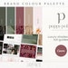 Premium Colour Palette Colour Palette With CMYK, RGB & Hex Codes ...