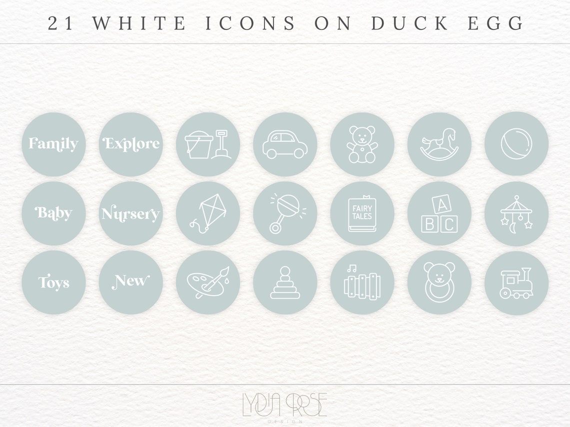 147 Children Instagram Highlight Covers Toy Icons Nusery Highlight ...