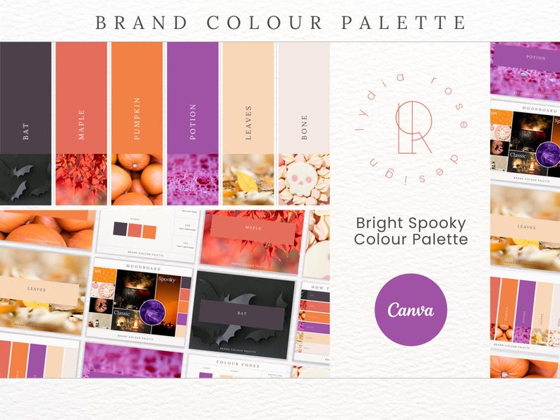 Halloween Premium Colours Colour Palette With CMYK, RGB & Hex Codes ...